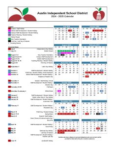 Austin ISD Calendar 2025-2026 (Austin Independent School District)