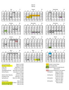 Salt Lake City School District Calendar 2025-26 | Academic Holiday